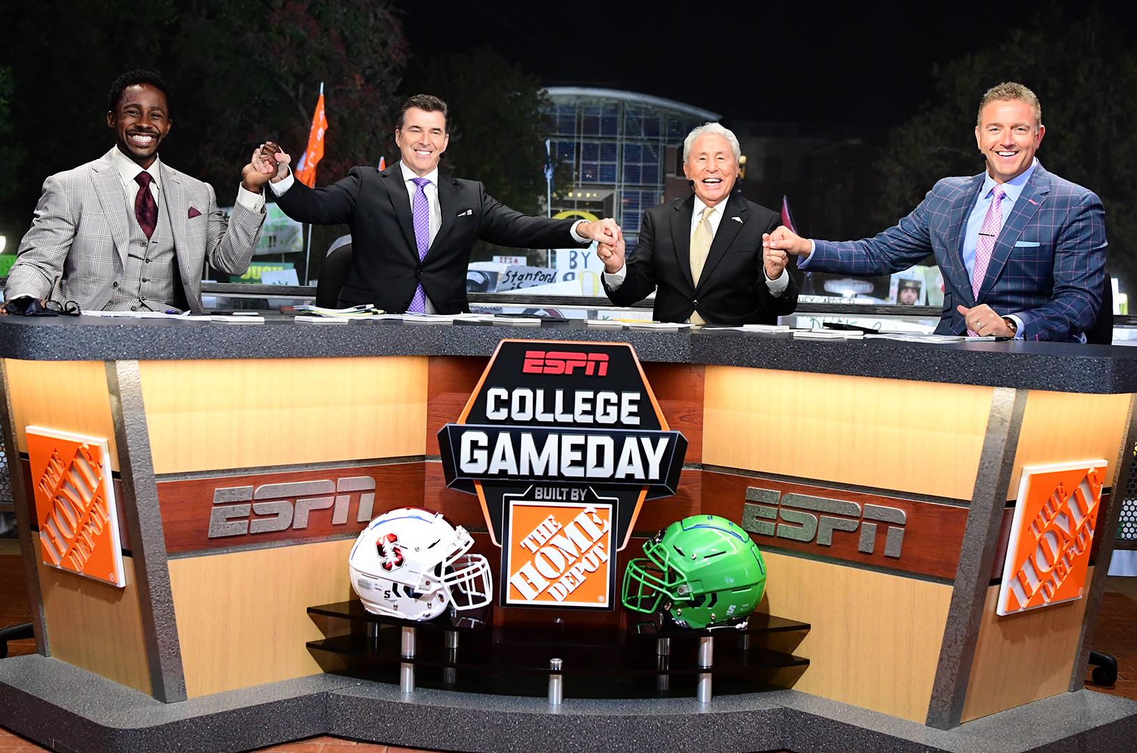 Life On The Road With ESPN's College Gameday - The Touchdown