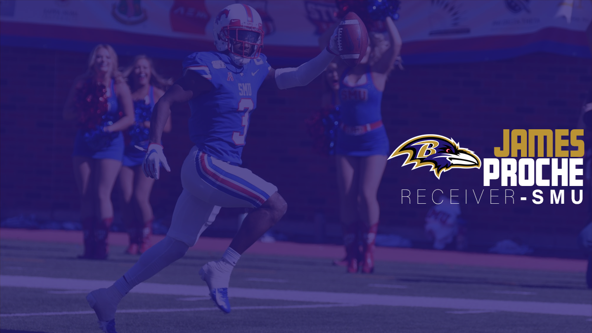 James Proche - Baltimore Ravens Roster Profile - The Touchdown