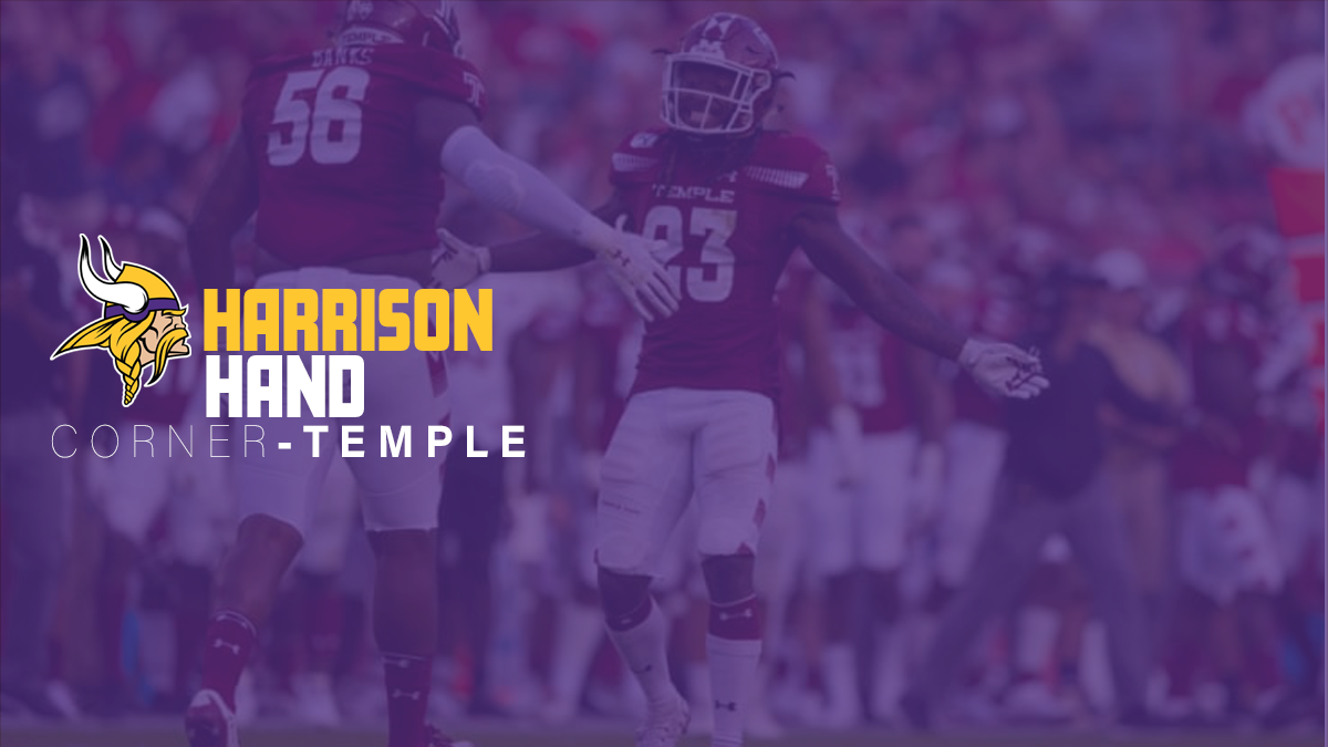 Harrison Hand - Minnesota Vikings Roster Profile - The Touchdown