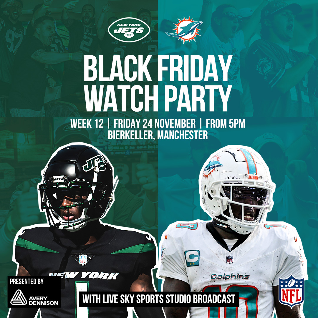 First NFL Black Friday Game Brings Sky Sports To Manchester
