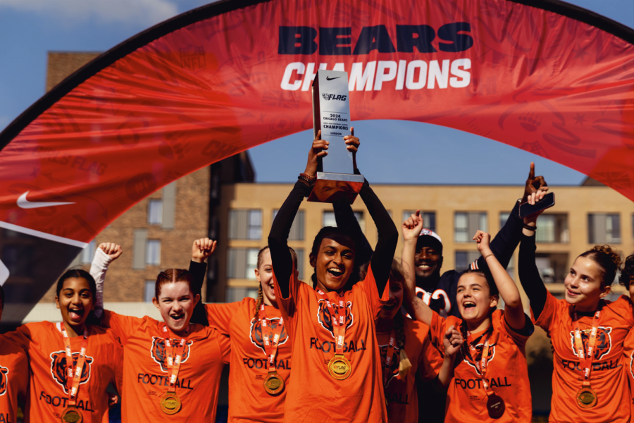 Jets & Bears Help Deliver 2nd Season Of Girls' NFL Flag Football In London