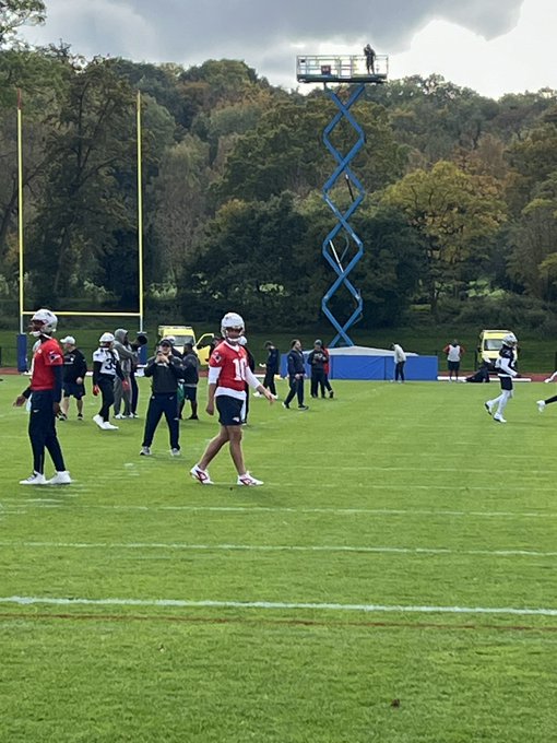 Attending the New England Patriots Team Practice - The Touchdown